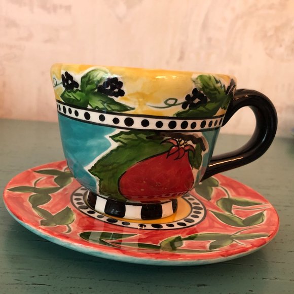 Sarah Purifoy | Dining | Vintage Sarah Purifoy Set Of 6 Cups And ...